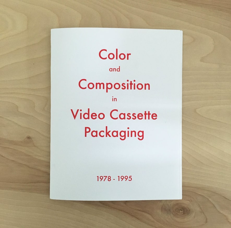 Alison DeVito - Color and Composition in Video Casette Packaging (1978 ...