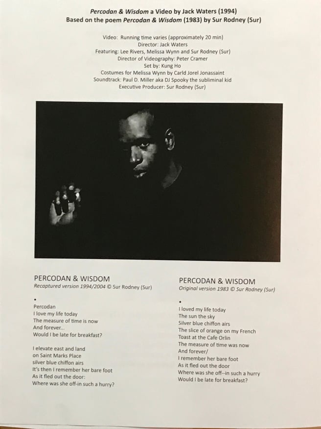 Readings with Allied Productions / Le Petit Versailles - Printed Matter