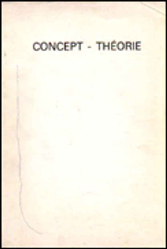 Victor Burgin, Bernar Venet, Joseph Kosuth, Art & Language, Terry ...