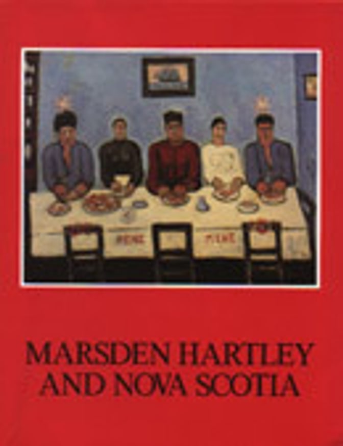 Gerald Ferguson - Marsden Hartley and Nova Scotia - Printed Matter