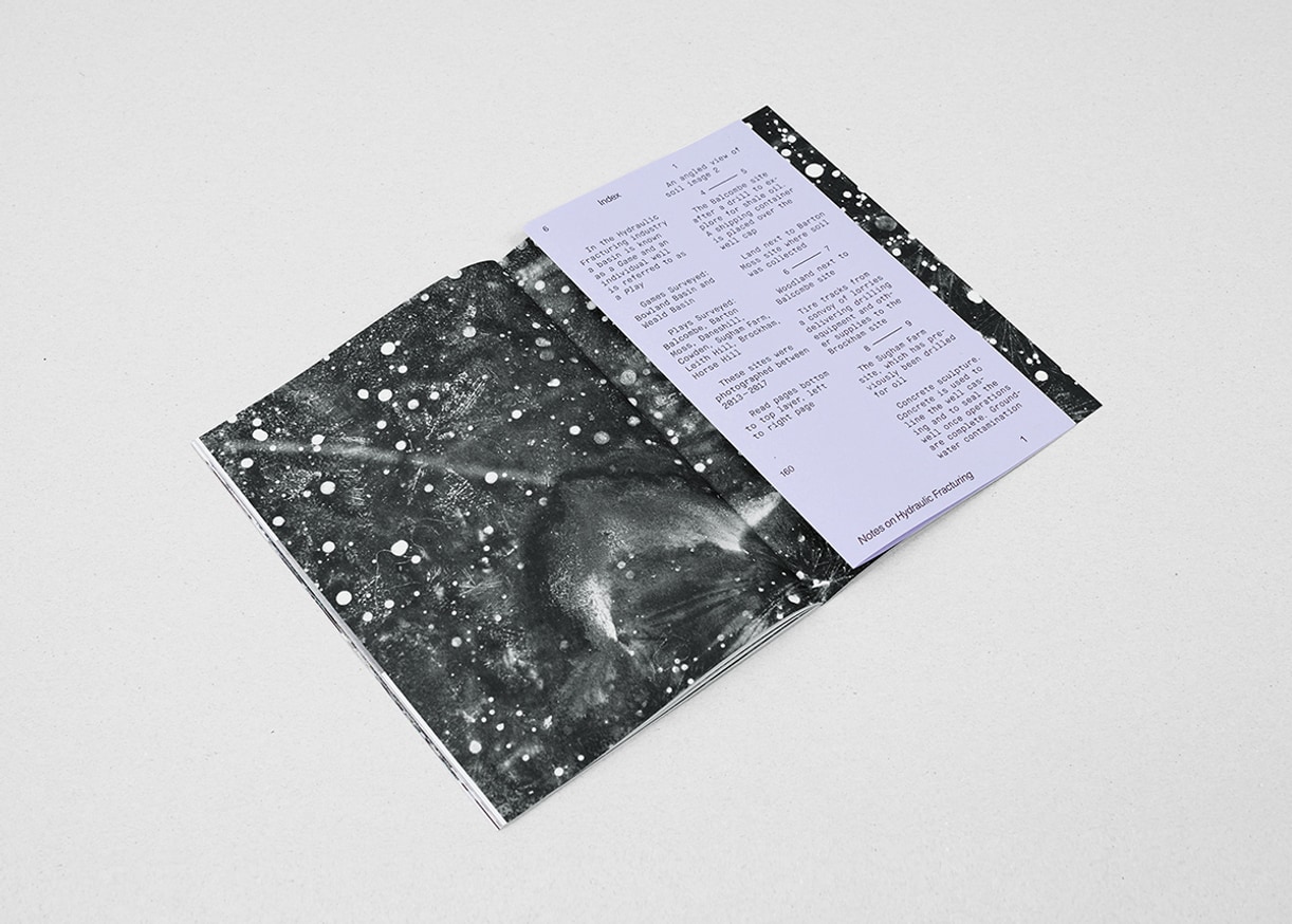 Louise Oates - Notes on Hydraulic Fracturing - Printed Matter