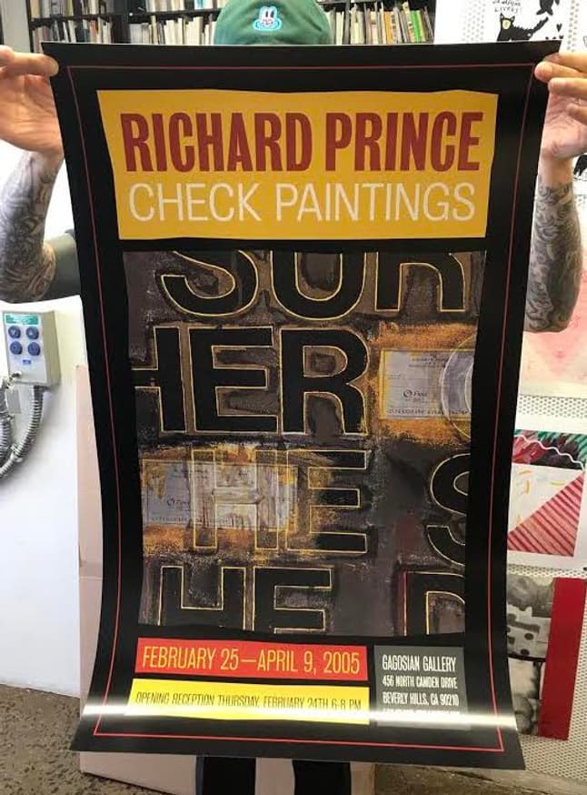 Richard Prince - Check Paintings - Printed Matter