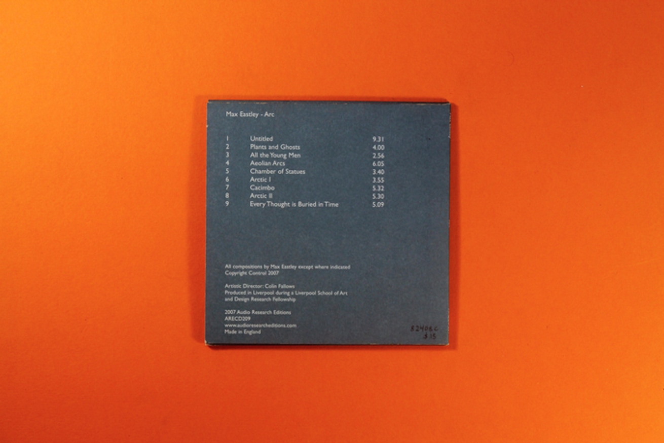 Max Eastley - Arc - Printed Matter