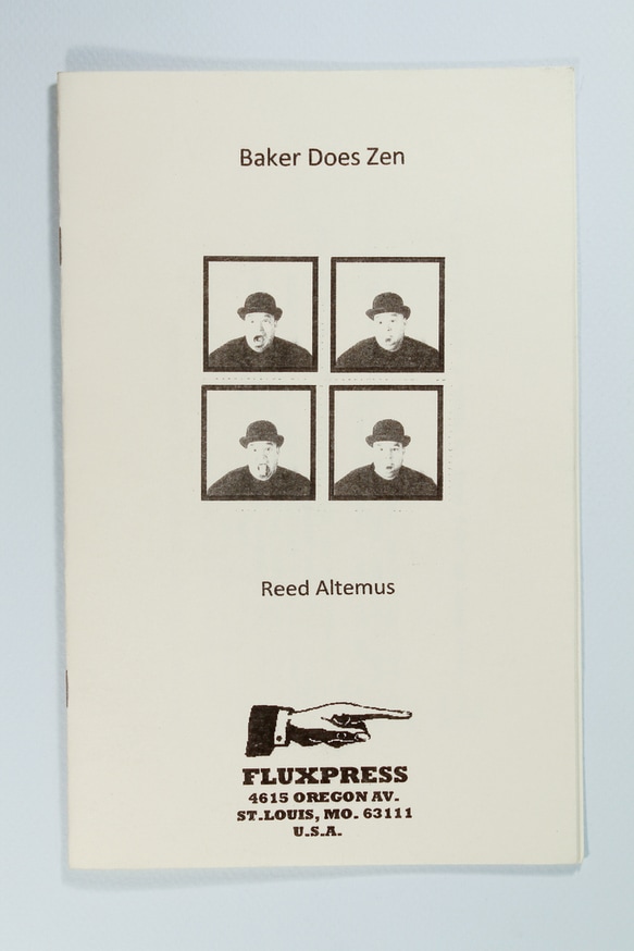 Reed Altemus - Baker Does Zen - Printed Matter