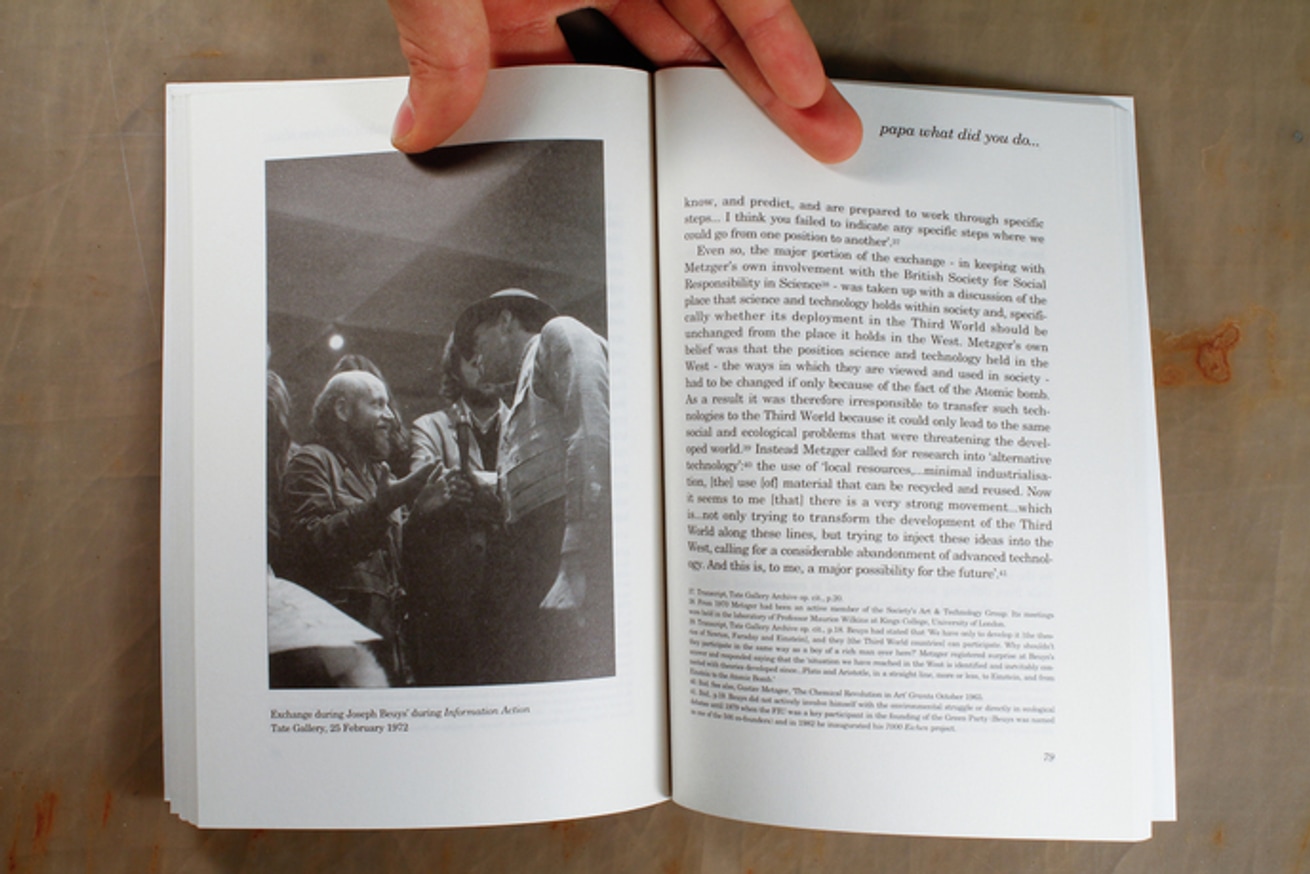 Gustav Metzger - Damaged Nature, Auto Destructive Art - Printed Matter