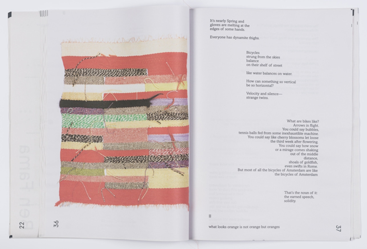 Francesca Capone - Writing in Threads - Printed Matter