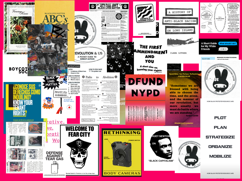 FREE PROTEST PDFs: ZINES AND PAMPHLETS - A Table by Printed Matter ...