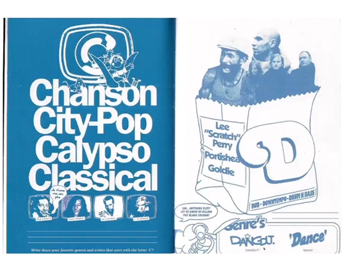 Pass The Peas - The Graphic Alphabet Book Of Music - Printed Matter