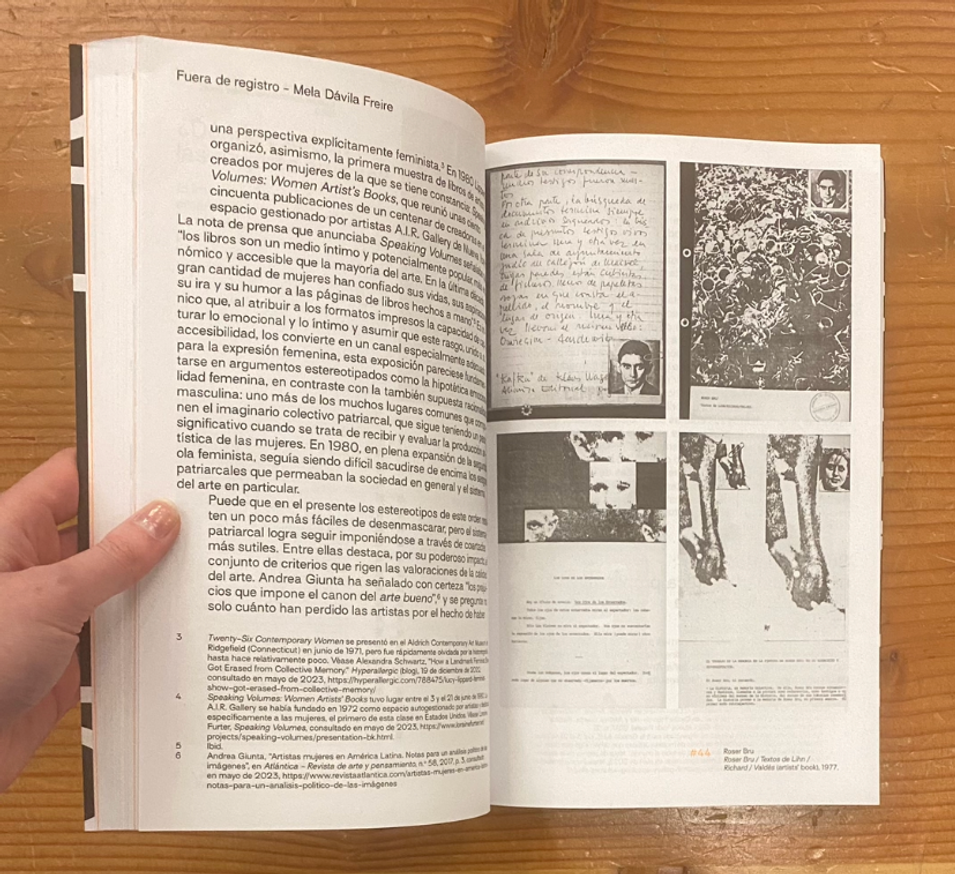 Mela Dávila Freire - Off-Register - Printed Matter