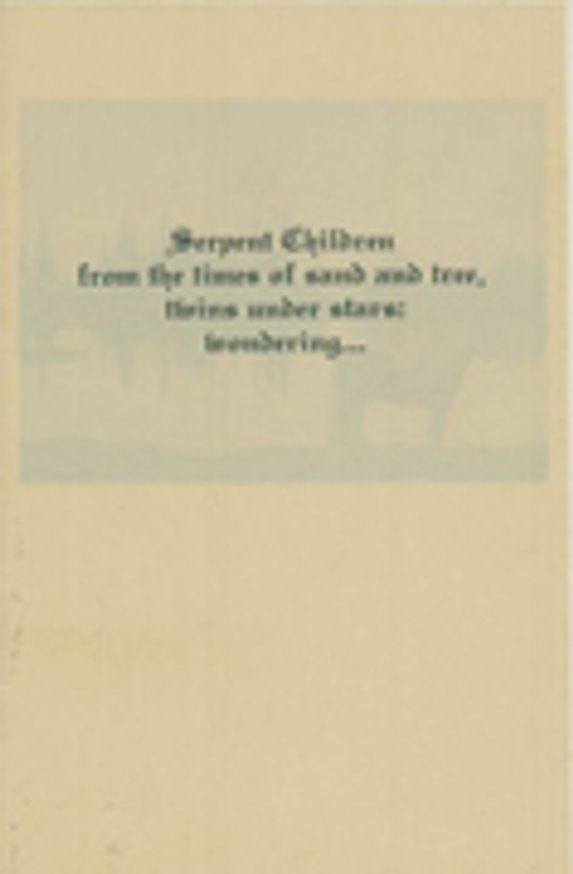 Heather Culp - Serpent Children - Printed Matter