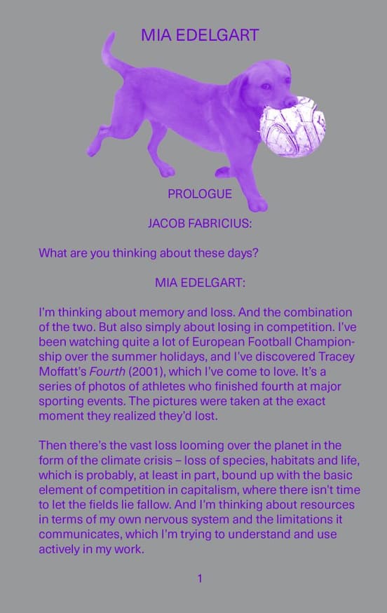 Jacob Fabricius and Mia Edelgart - Mia Edelgart - Printed Matter