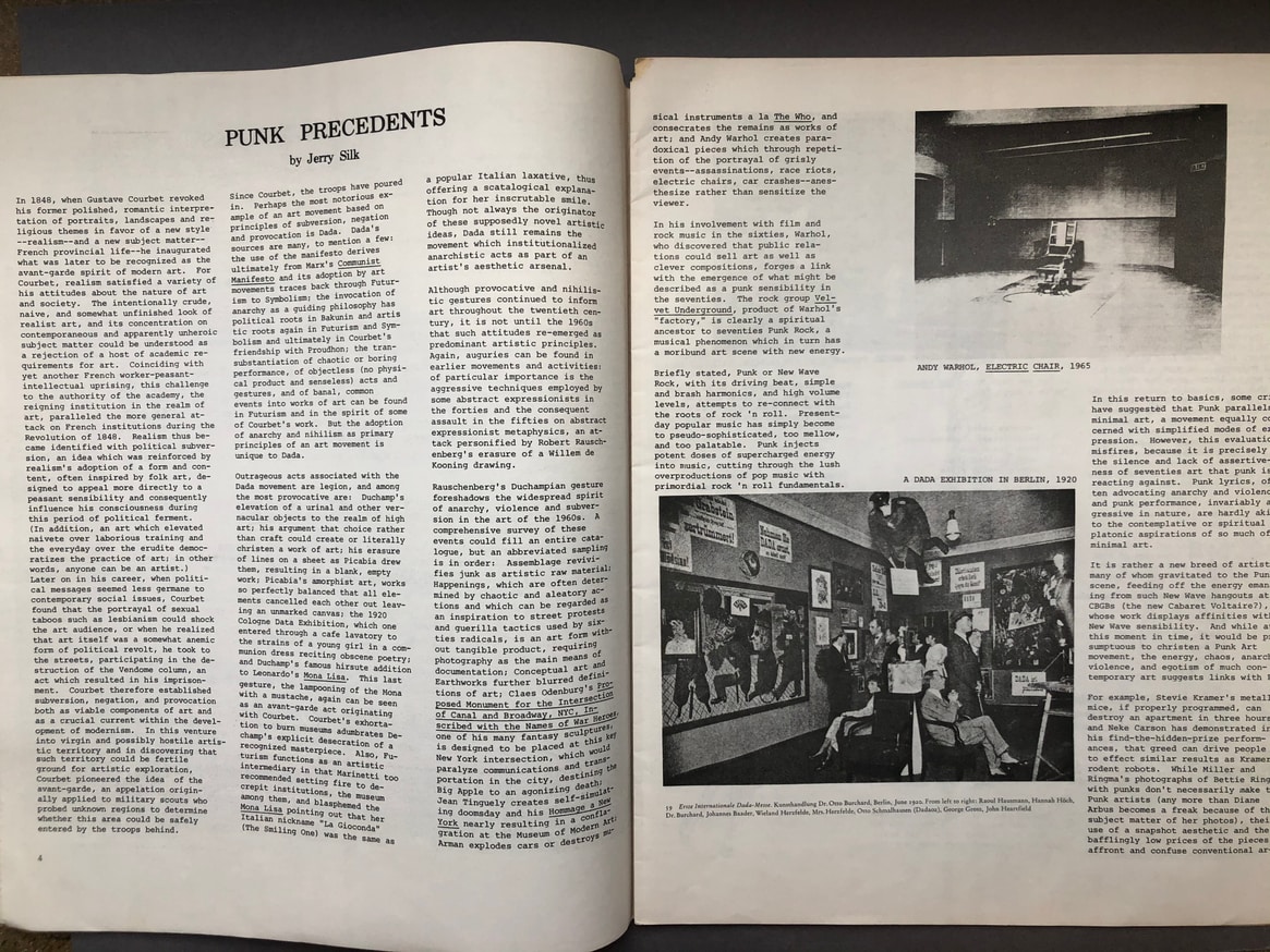 Alice Denney - Punk Art Exhibit Catalogue - Printed Matter