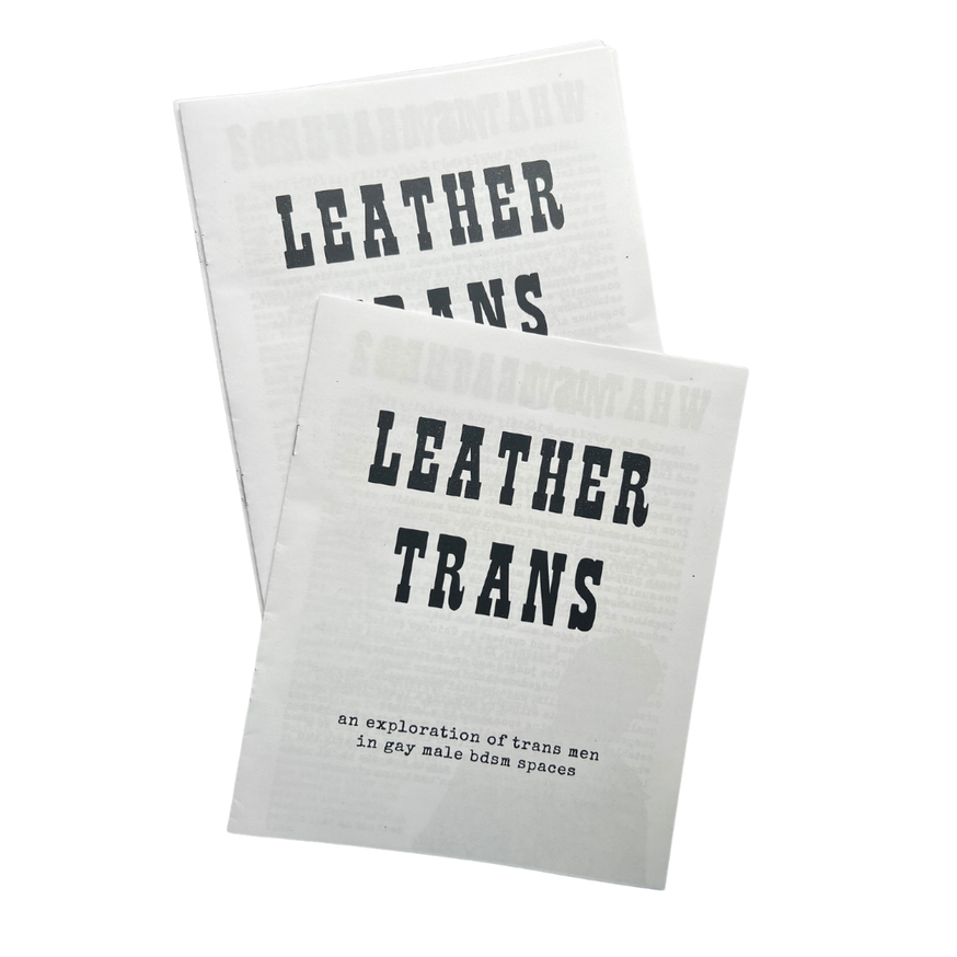 Gabe McHenry - Leather Trans - Printed Matter