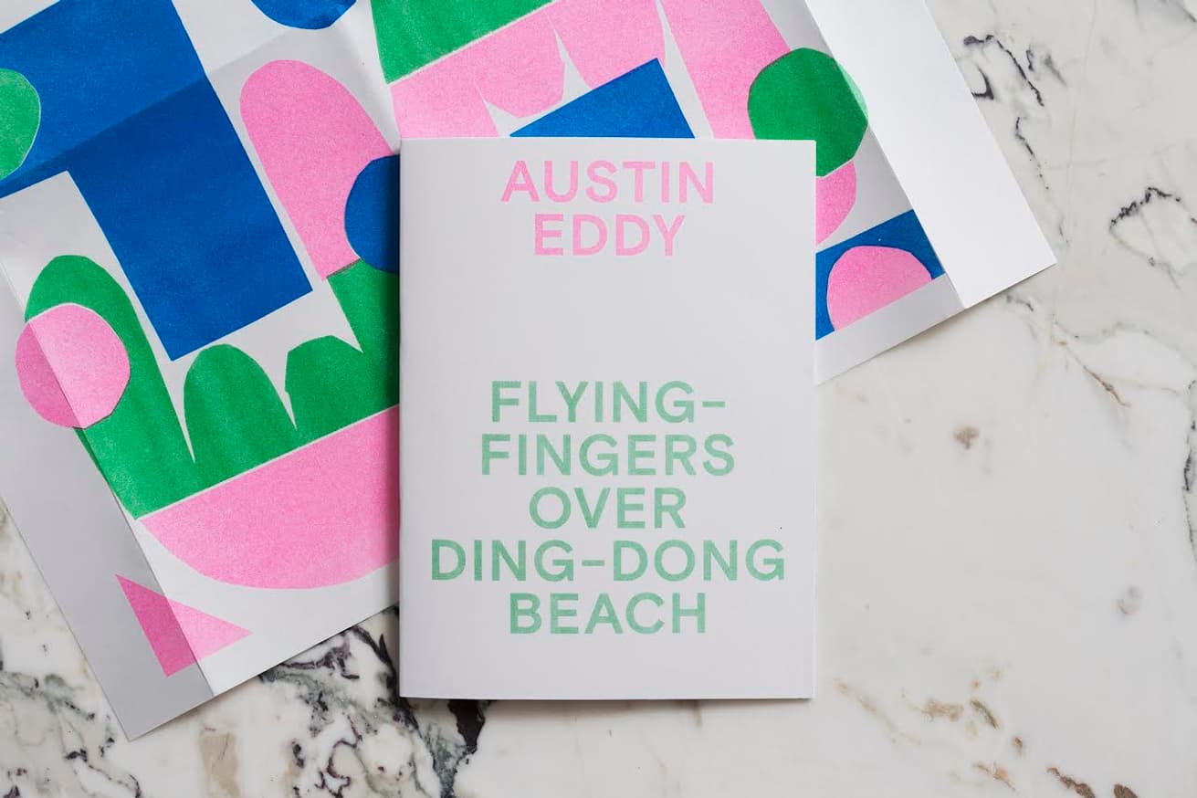 Austin Eddy - Flying-Fingers Over Ding-Dong Beach - Printed Matter