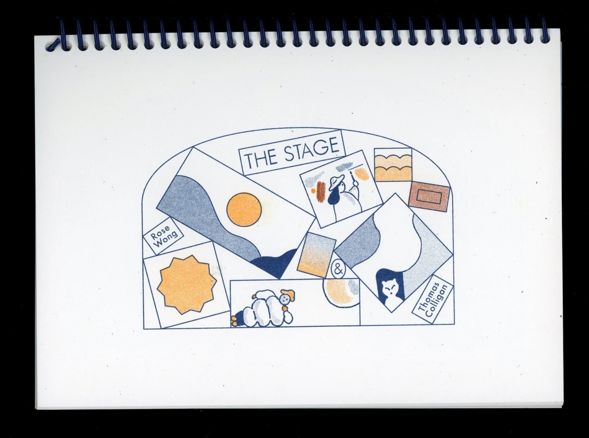 Rose Wong and Thomas Colligan - The Stage - Printed Matter