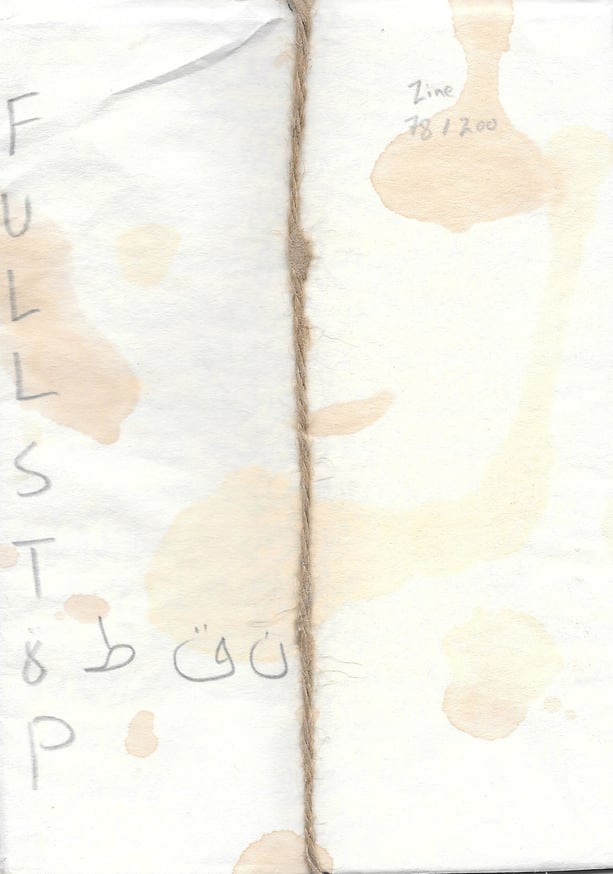 Tamrika Khvtisiashvili and Adela Rahmati - Full Stop - Printed Matter