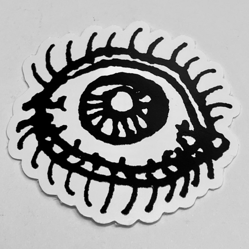 Noah Lyon - NOAH LYON STICKERS [Eye with Lashes] - Printed Matter