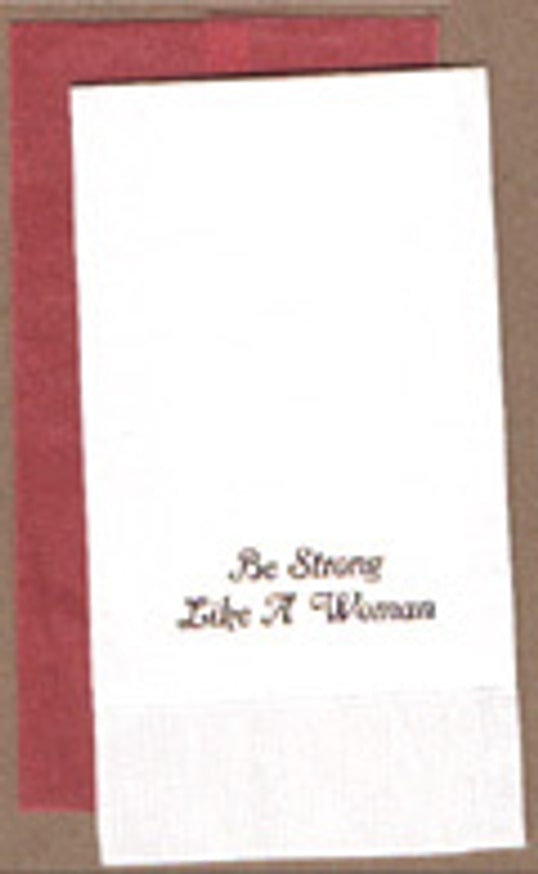 Nancy Goldenberg - Be Strong Like a Woman - Printed Matter