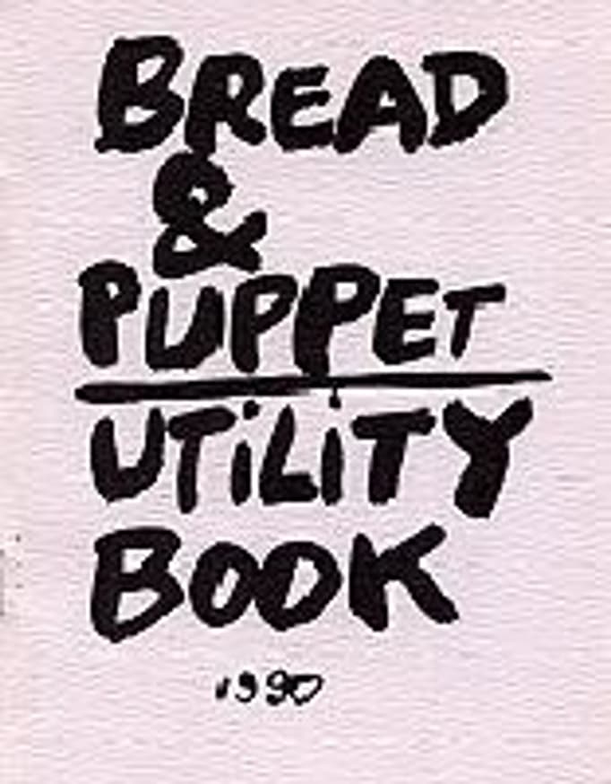 Peter Schumann - Utility Book - Printed Matter