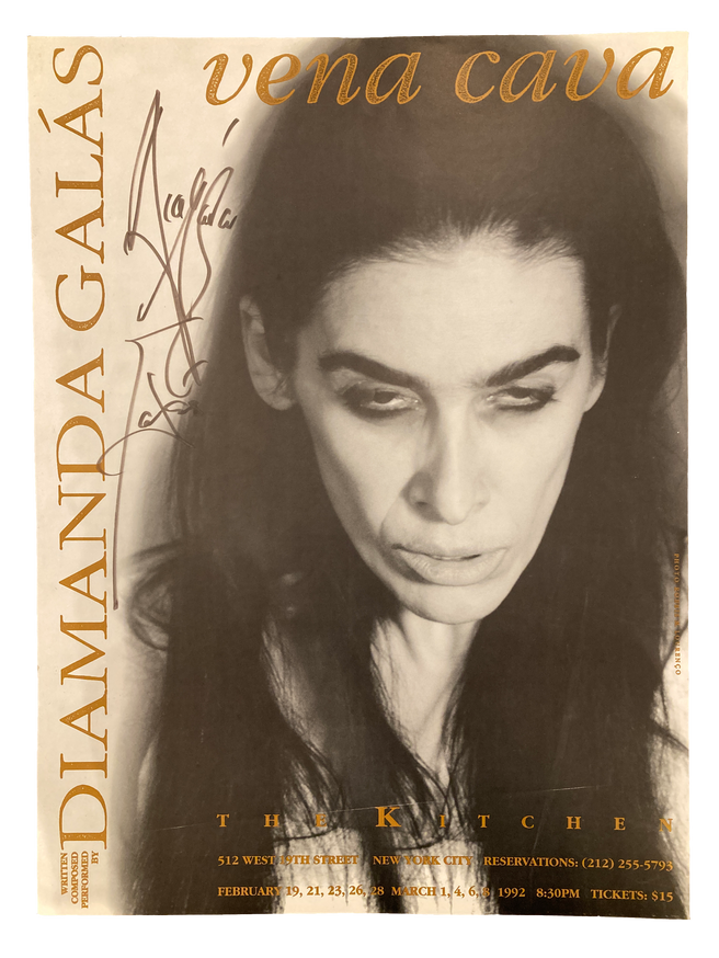 Diamanda Galas - Vena Cava, February 19- March 8, 1992 (Signed) [The ...
