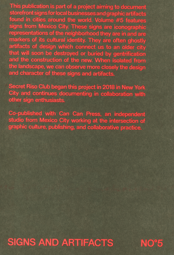 Gonzalo Guerrero - Signs & Artifacts - Printed Matter