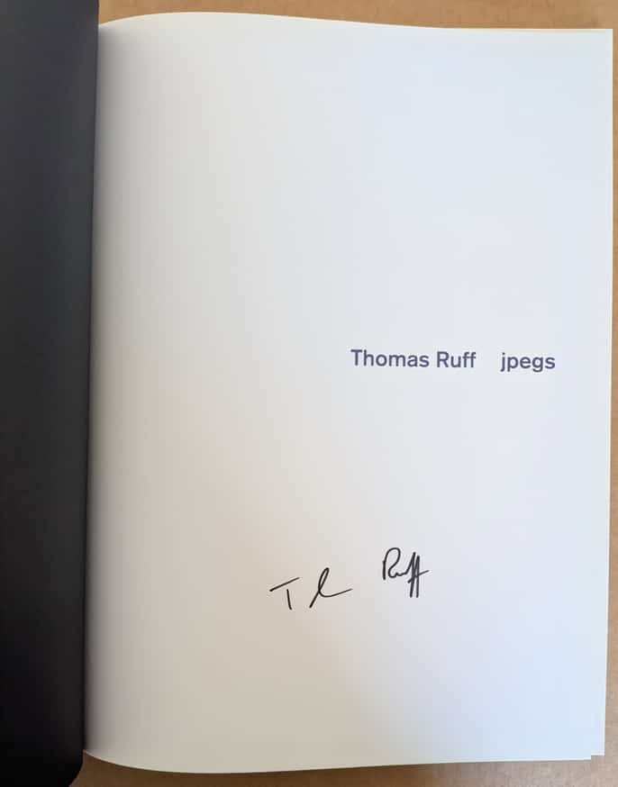 Thomas Ruff - jpegs - Printed Matter