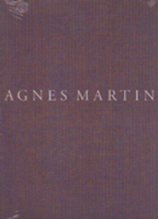 Barbara Haskell and Agnes Martin - Agnes Martin - Printed Matter