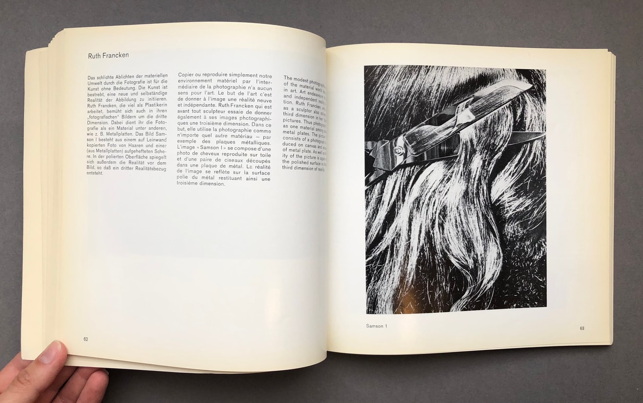 Floris M. Neususs - Photography as Art Art as Photography - Printed Matter