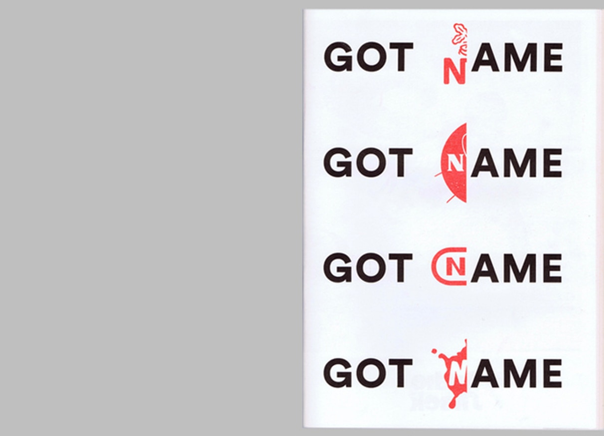 Rob Cordiner - Got Name - Printed Matter