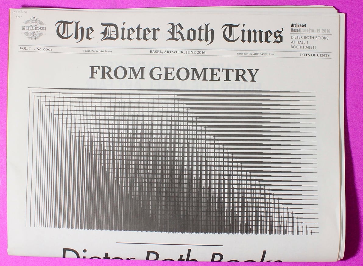 Dieter Roth Books : From Geometry to Decay - Printed Matter