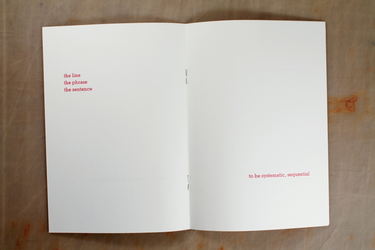 Simon Cutts - Beyond Reading : Little Critic Pamphlet 10 - Printed Matter