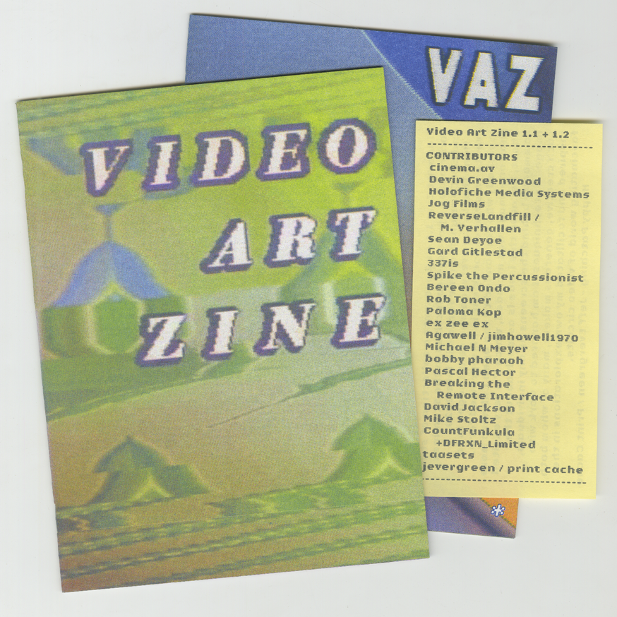 Various - Video Art Zine 1.1 + 1.2 - Printed Matter
