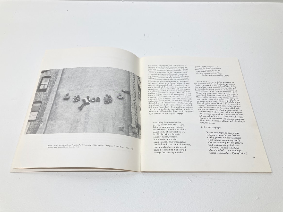 William Olander, Sherrie Levine, Mike Glier, Eric Bogosian, Sarah ...