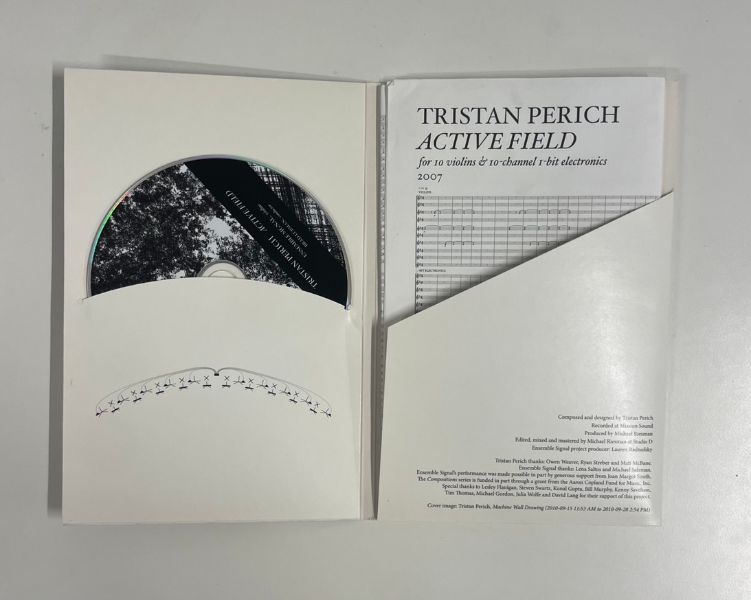 Tristan Perich - Active Field - Printed Matter