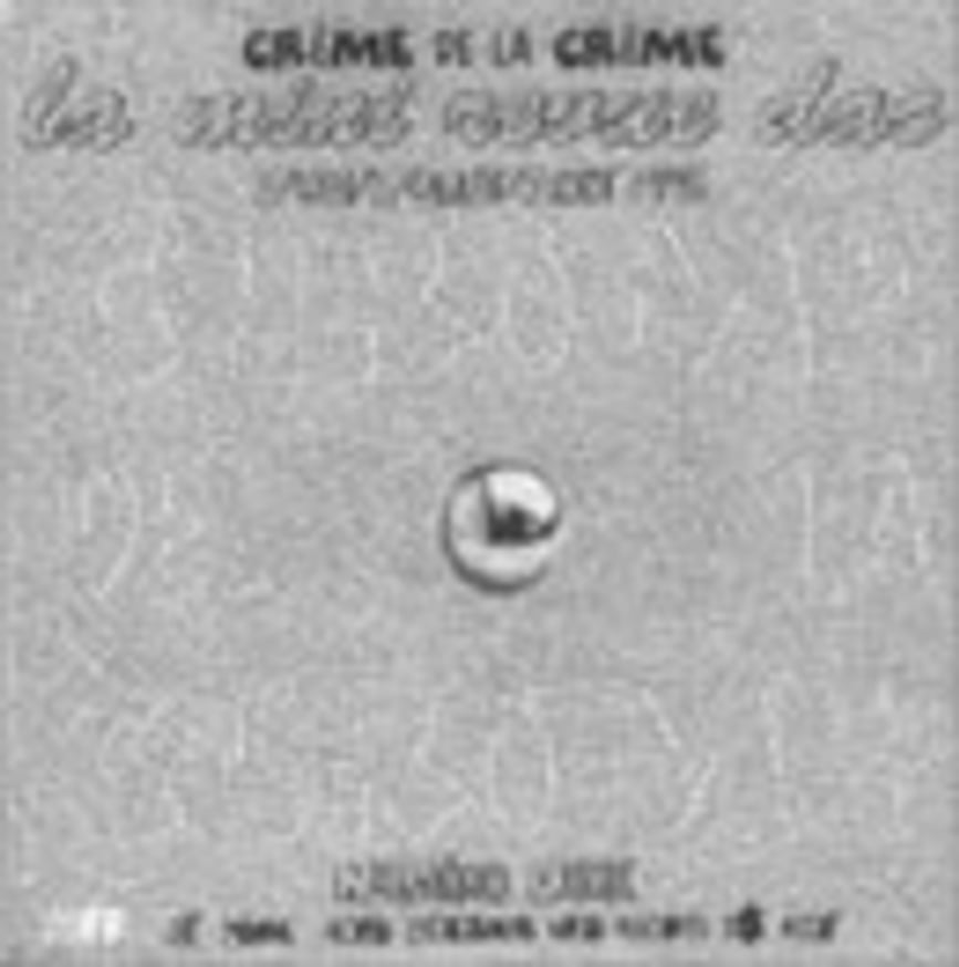 Serge Comte and Creme de la Creme - Creme de la Creme - Printed Matter