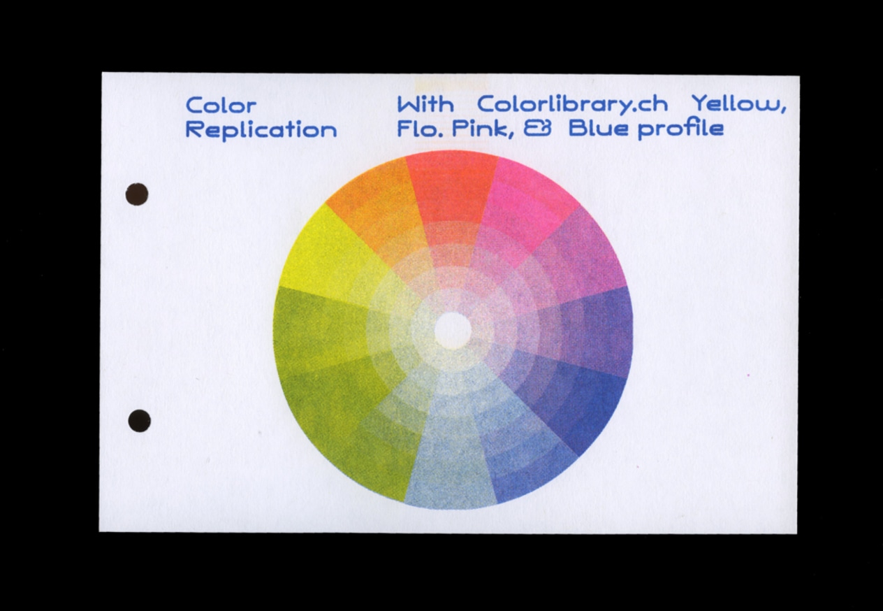 Riso Swatches & Mode Tests - Printed Matter
