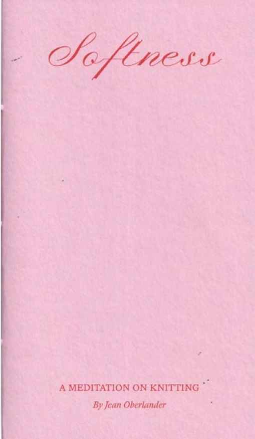 Jean Oberlander - Softness - Printed Matter