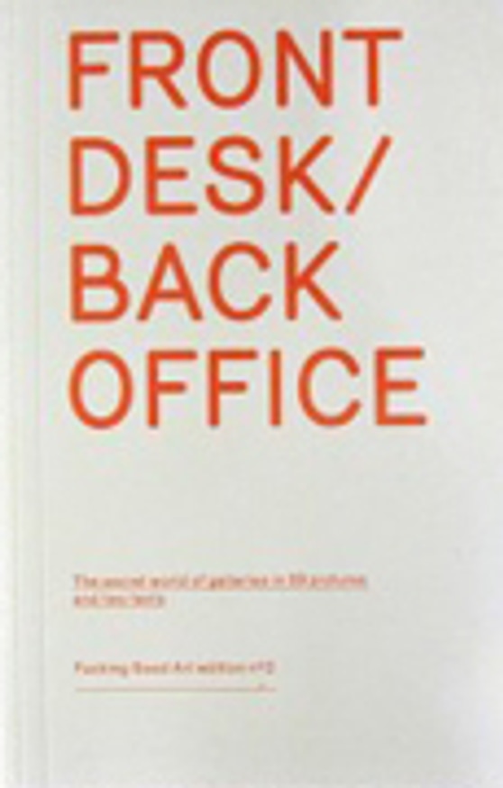 Rob Hamelijnck - Front Desk/ Back Office - Printed Matter