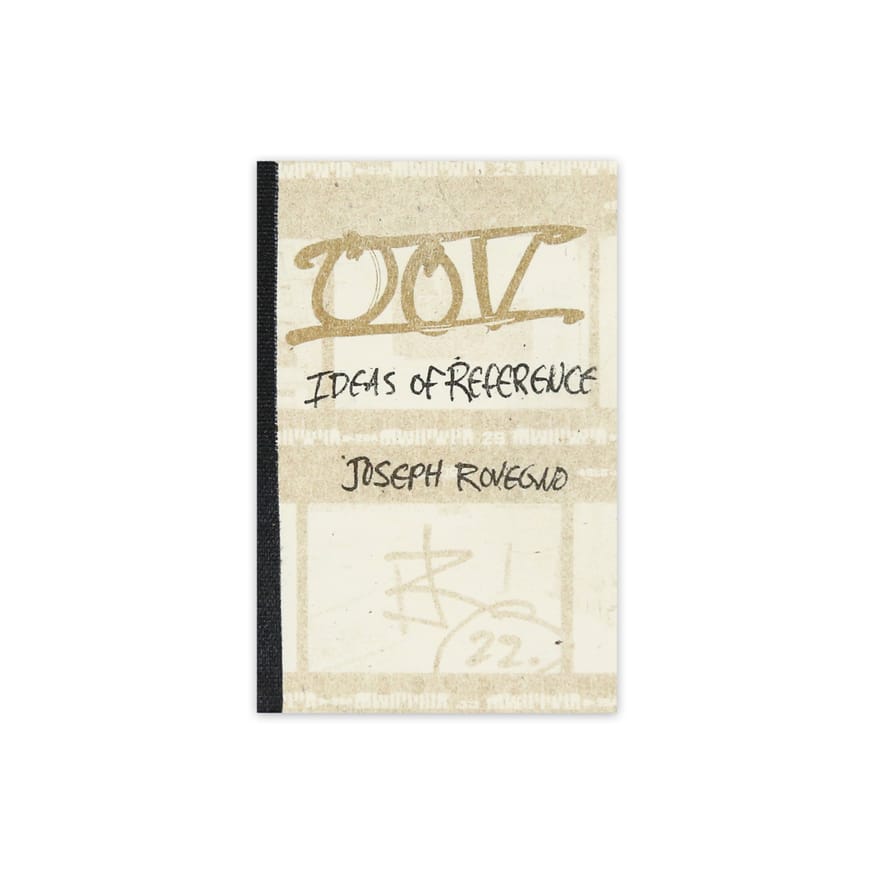 Joseph Rovegno - Ideas of Reference - Printed Matter