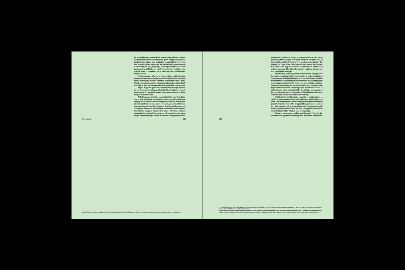 Peter Hadfield - Drought - Printed Matter