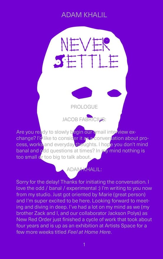 Jacob Fabricius, Adam Khalil, The New Red Order, Naja Dyrendom ...